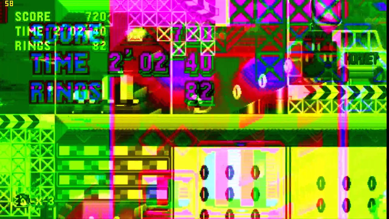 Sonic mania is running on windows 95 - YouTube