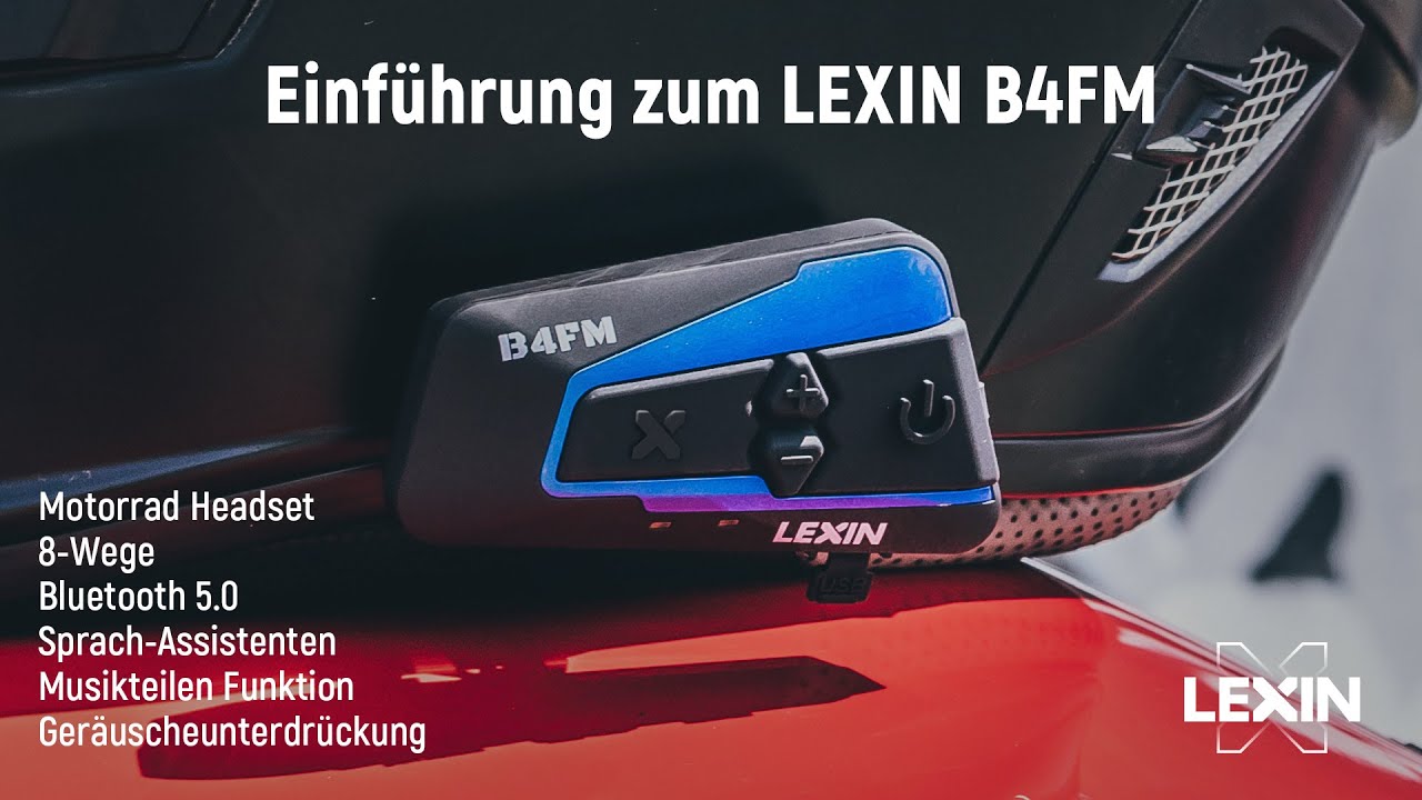 Einführung für LEXIN B4FM(mit X Taste) - YouTube