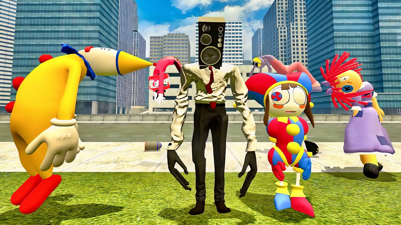 THE AMAZING DIGITAL CIRCUS: PILOT Abstracted Speakerman attacked ...