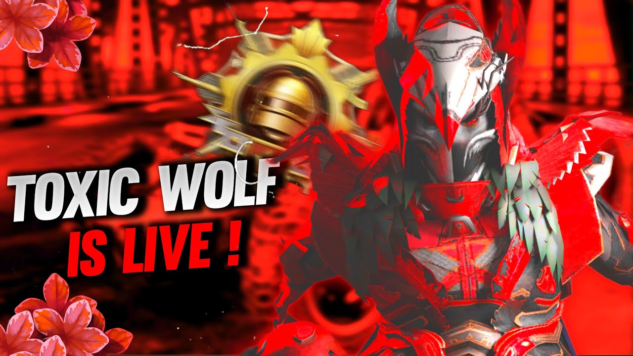 BGMI LIVE WITH TOXIC WOLF - YouTube