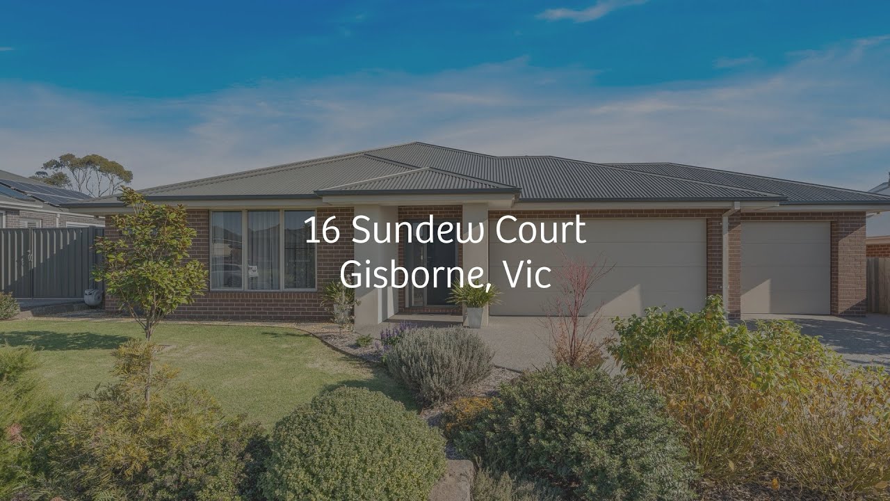 Amanda Burt Presents 16 Sundew Court, Gisborne - YouTube