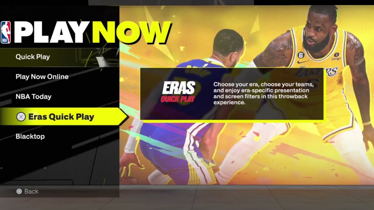 How To Play Eras Quick Play With Friends in NBA 2k25 (Play Now Online ...