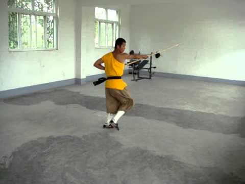 Wei Shifu - Shaolin Gui Ding Gun - YouTube