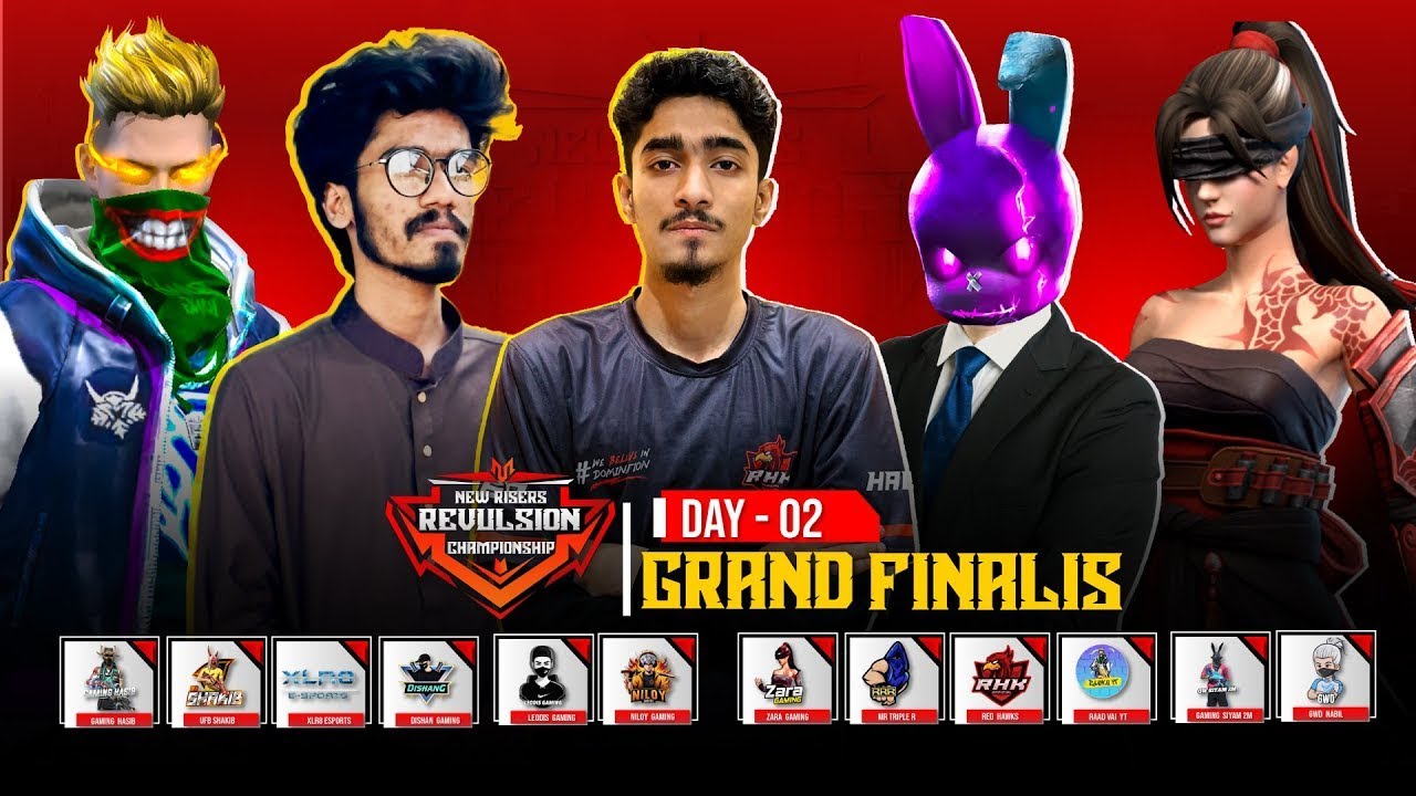 NEW RISERS REVULSION CHAMPIONSHIP | GRAND FINAL DAY-02 | FREE FIRE | FT ...