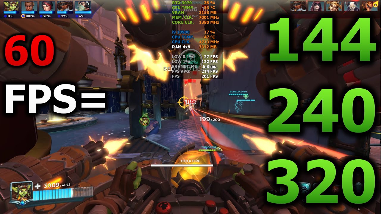 How to unlock FPS cap in game | Paladins - YouTube