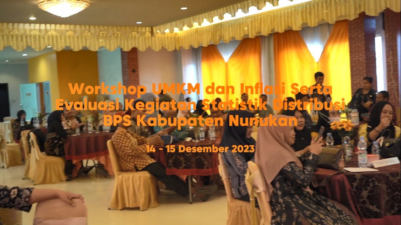 Workshop UMKM dan Inflasi Serta Evaluasi Kegiatan Statistik Distribusi ...