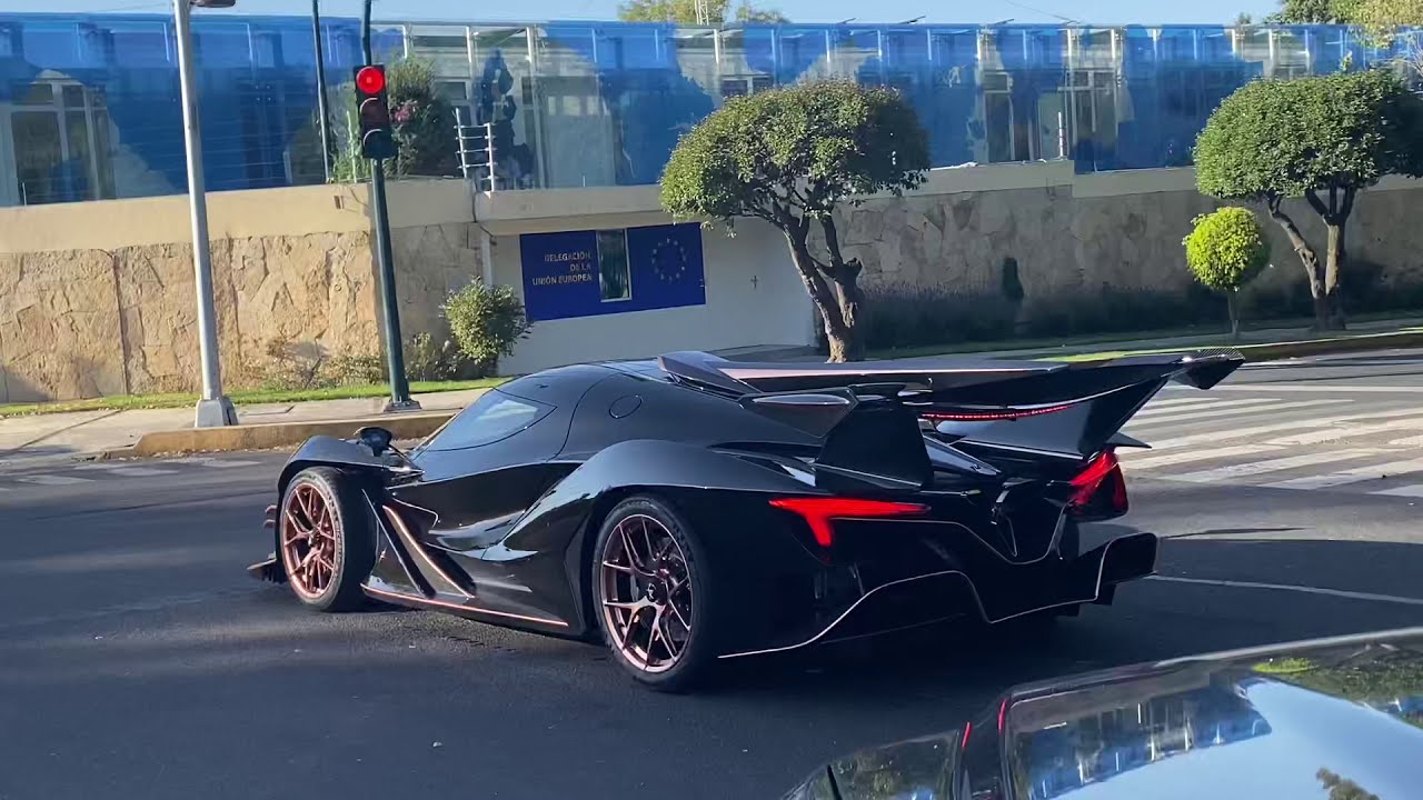 Apollo IE de Don Huayra en calles de Mexico !! - YouTube