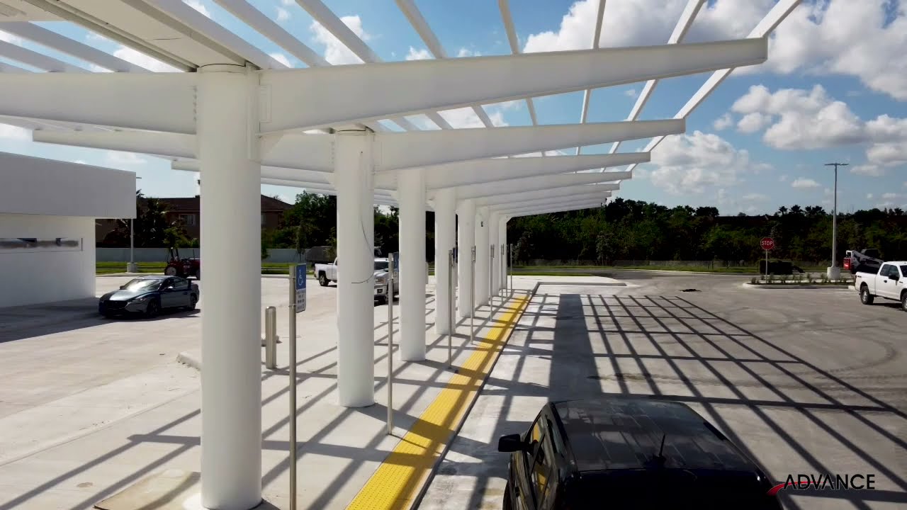 Tamiami station Park And Ride Bus Terminal Facility - YouTube