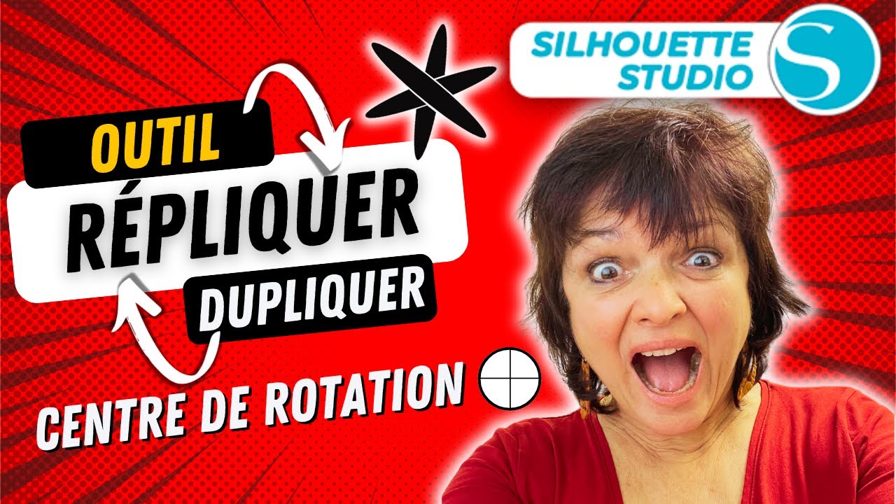 OUTIL DUPLIQUER - RÉPLIQUER - ROTATION dans SILHOUETTE STUDIO # ...