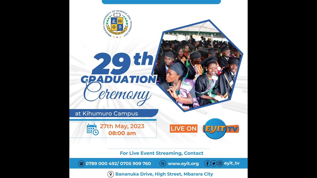 The 29th Graduation Ceremony of MUST - YouTube