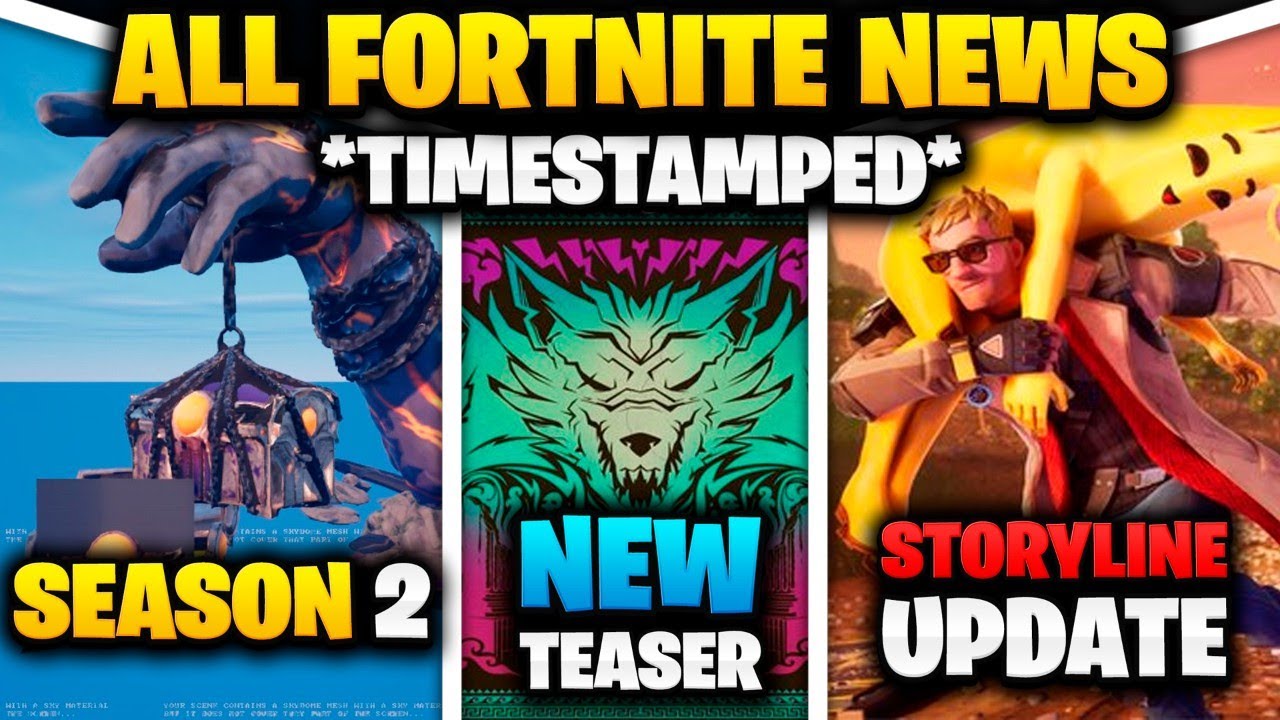 Complete Fortnite News Recap | Season 2 Map Leak - New Teaser Image ...