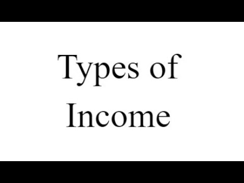 Gr10 Math - 802 - Types of Income - YouTube