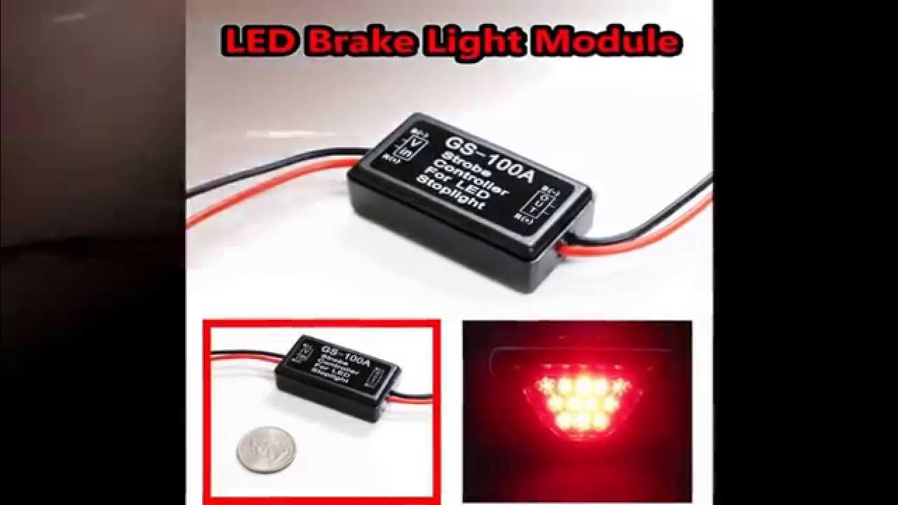 LED Third Brake Light Strobe Module - YouTube