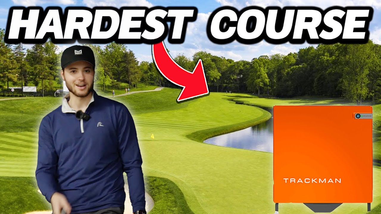 Playing The HARDEST Course On The Trackman - YouTube