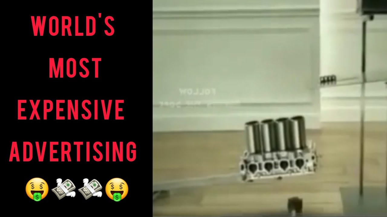 THE MOST EXPENSIVE ADVERTISING IN THE WORLD 🤑🤑🤑 - YouTube