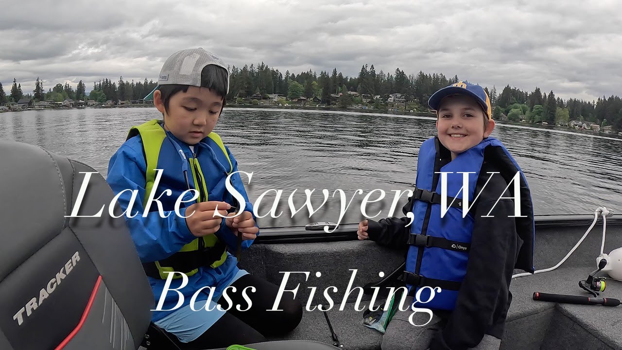 Bass Fishing with a friend on Lake Sawyer in Washington 5/13/2024 - YouTube