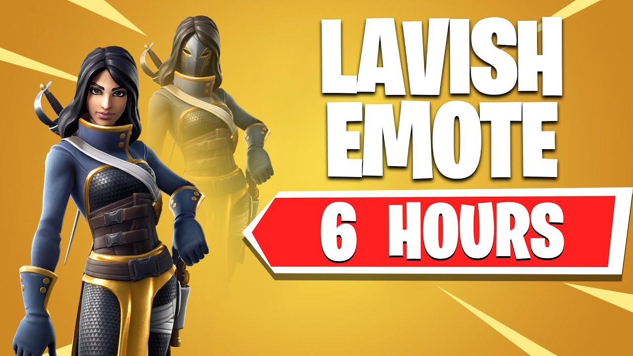 *NEW* FORTNITE LAVISH EMOTE 1 HOUR | FORTNITE LAVISH DANCE 1 HOUR 2019 ...