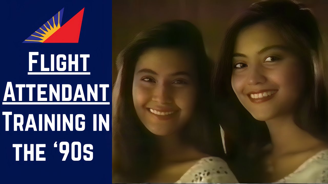 Philippine Airlines | Flight Attendant Training in the '90s | A Look ...