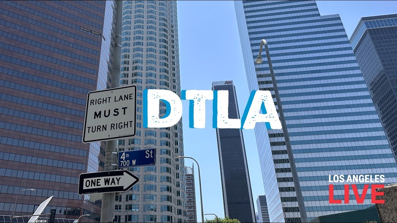 LIVE 📍LOS ANGELES - DTLA walk chat IRL - YouTube