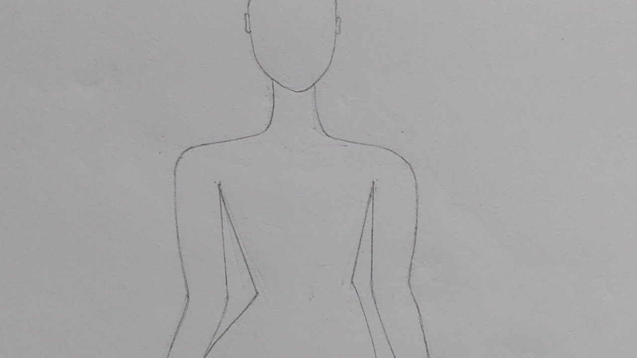 ∆ How to sketch a body shape ∆ - YouTube
