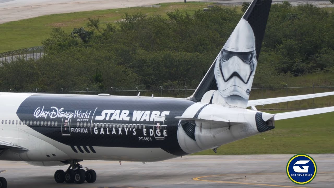 PT-MUA Boeing 777-32W(ER) - LATAM Airlines (Star Wars-Galaxy's Edge ...