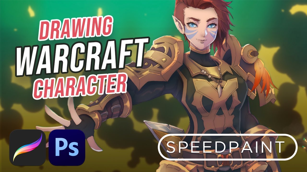 How To Draw World Of Warcraft Characters
