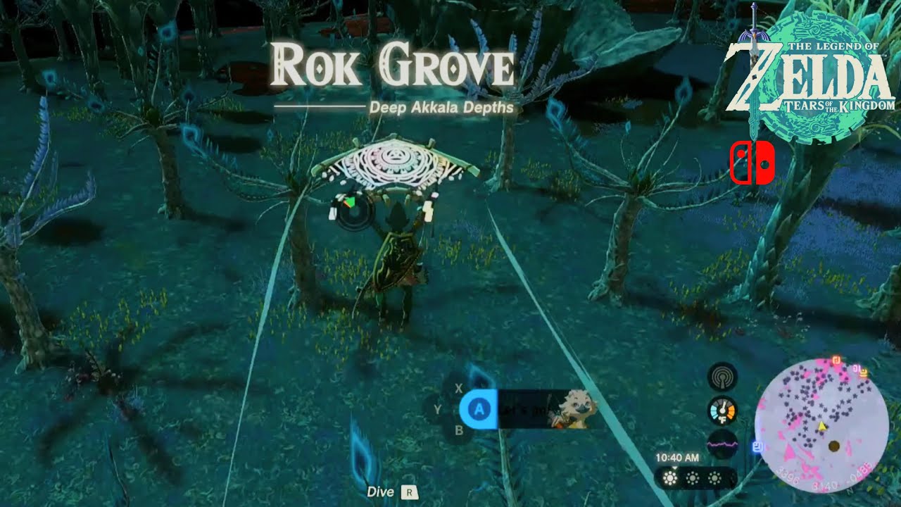 Legend of Zelda TOTK - Exploring Depths Rok Grove & "Monster Undefeated ...