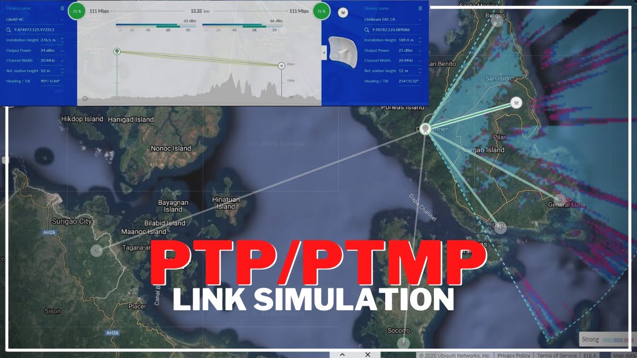 Airlink Simulation for PtP and PtMP Network [Tagalog] - YouTube