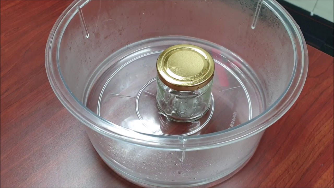 Wrong application of heat to remove metal lid (2) - YouTube