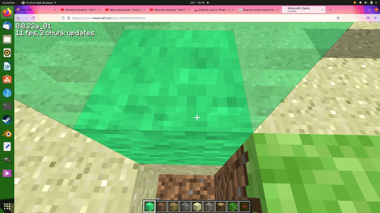 secret old aqua wool in minecraft - YouTube