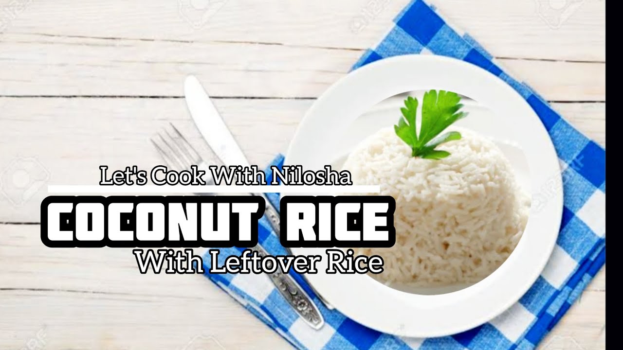 Coconut Rice | Thenga Choru | Thengai Sadam | Nariyal Chawal | Kobbari ...