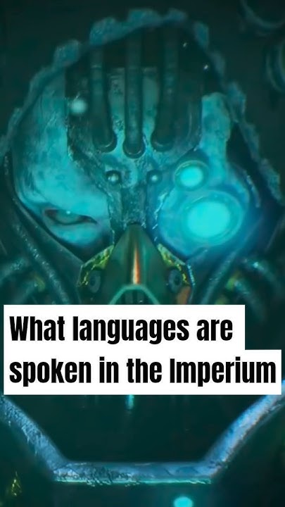 What languages are spoken in the Imperium #warhammer40k - YouTube