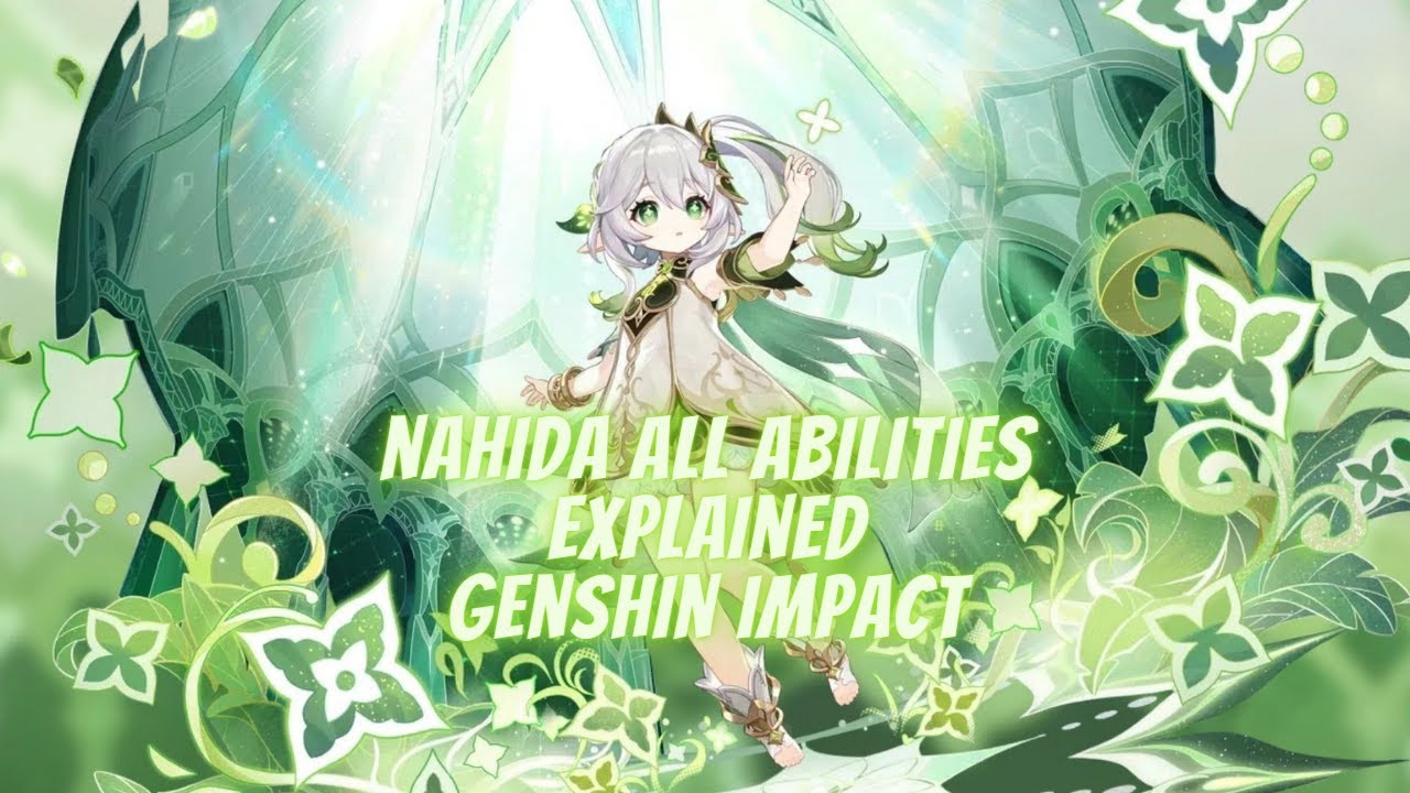 Nahida Genshin Impact Gameplay | Nahida Burst !giveaway - YouTube