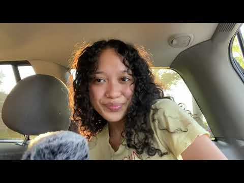 Asmr in my car! Tapping and scratching in my jeep 🚙 | kind of chaotic lol
