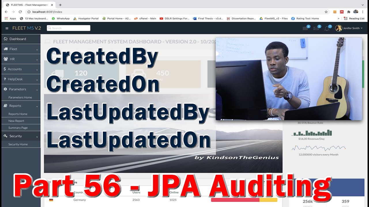 FleetMS Part 56 - JPA Auditing - YouTube