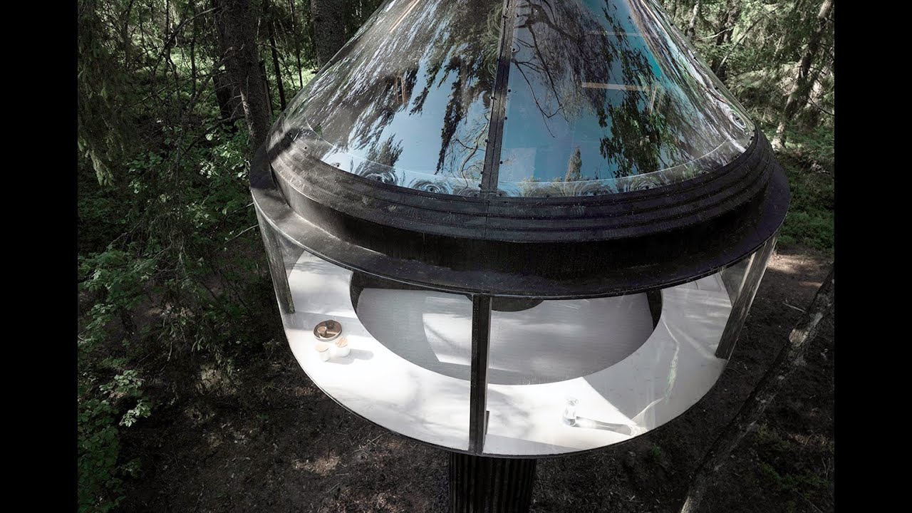 Minimalistic treehouse - KOJA - YouTube