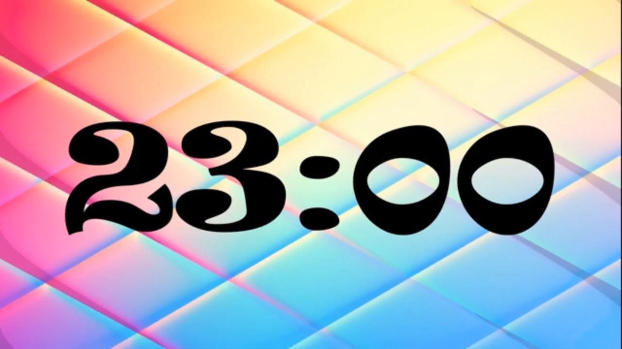 23 Minute Timer | 1380 Second Timer | 23 Minute Countdown with Music ...