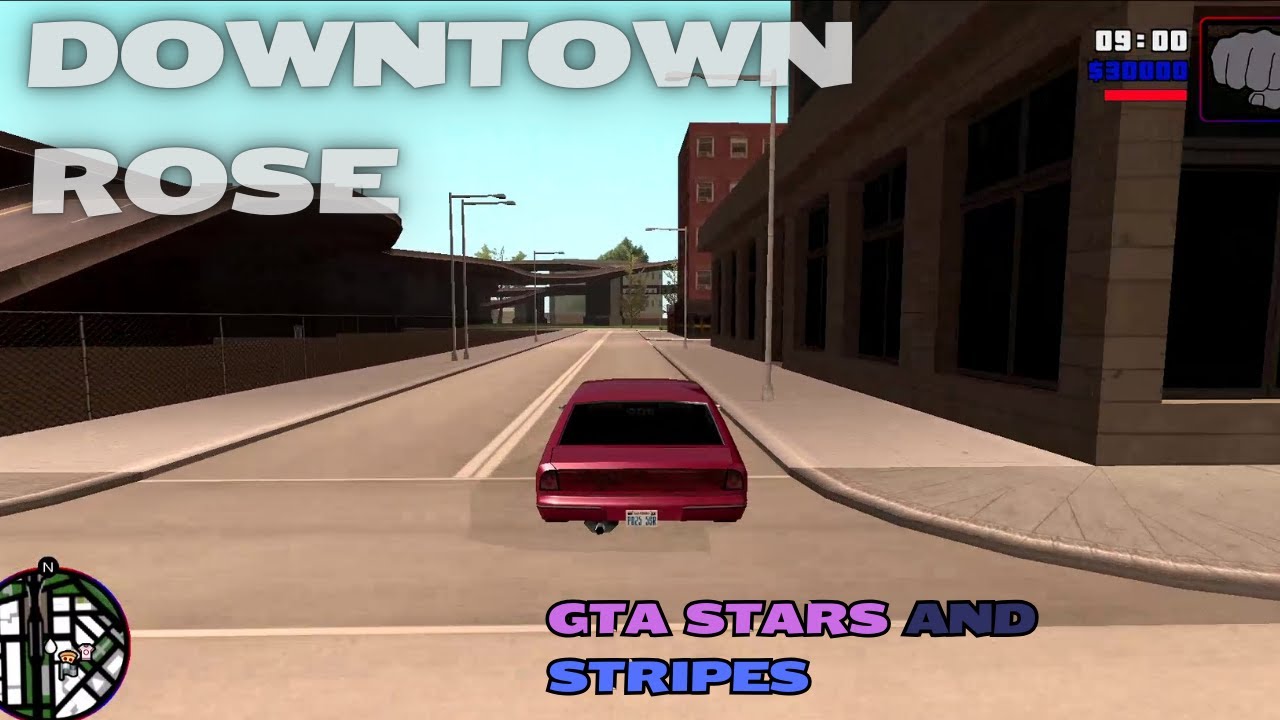 GTA Stars and Stripes Mod: 🏙️ Downtown Rose City – Episode 3 | Urban ...