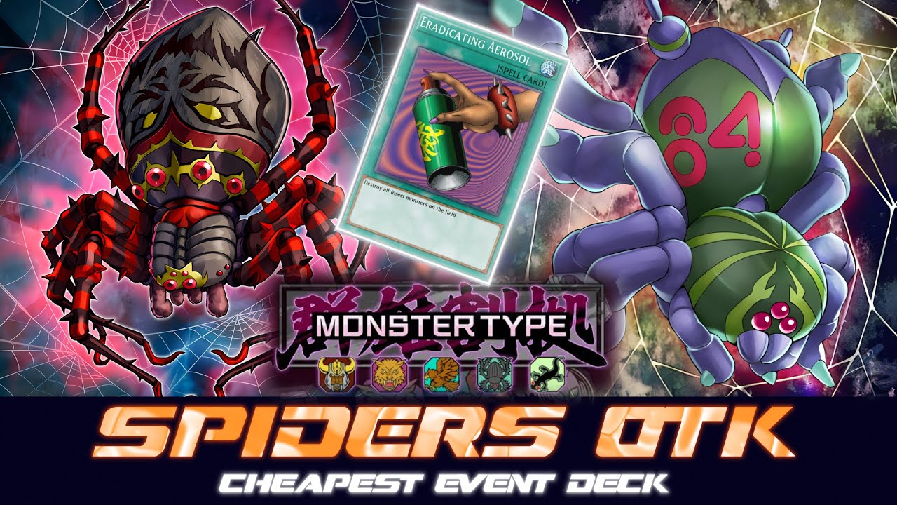 MASTER DUEL | MONSTER TYPE - CALL PEST CONTROL MOTHER SPIDER IS HERE ...
