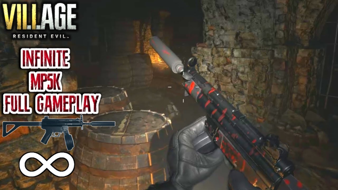 INFINITE MP5K ONLY!! Village of Shadow Full Gameplay - Resident Evil ...