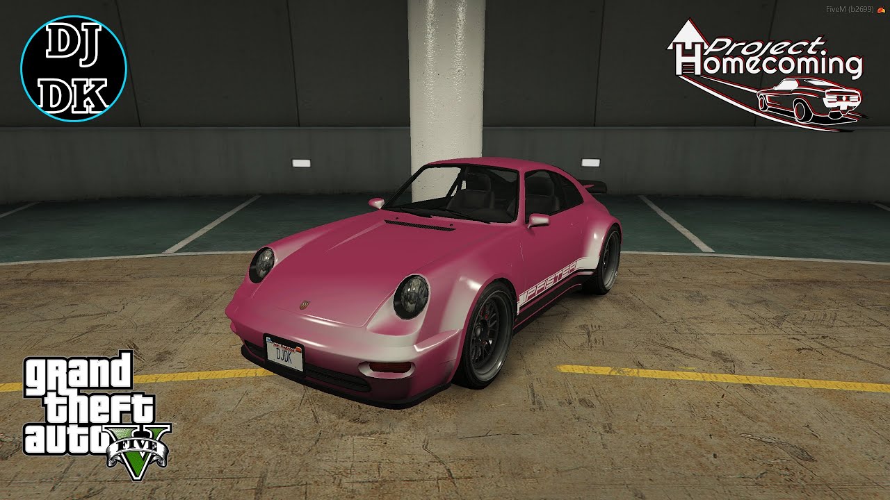 GTA V (FiveM: PH) Pfister Comet Retro [Porsche 964 '89] - YouTube