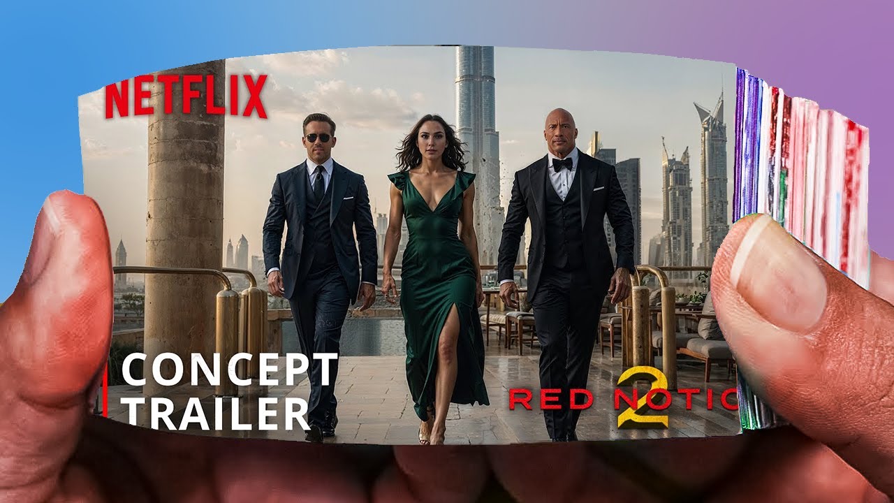 RED NOTICE 2 – Concept Trailer (2025) Dwayne Johnson, Gal Gadot, Ryan ...