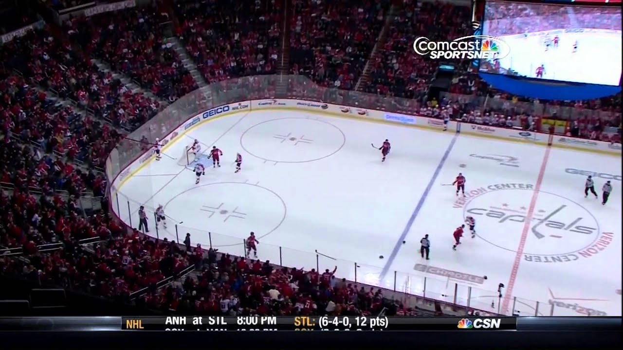 John Erskine vs George Parros fight Feb 9 2013 Florida Panthers vs ...