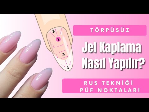 Protez Tırnak Jel Nasıl Sürülür? | Törpüsüz Jel Sürme Teknikleri 