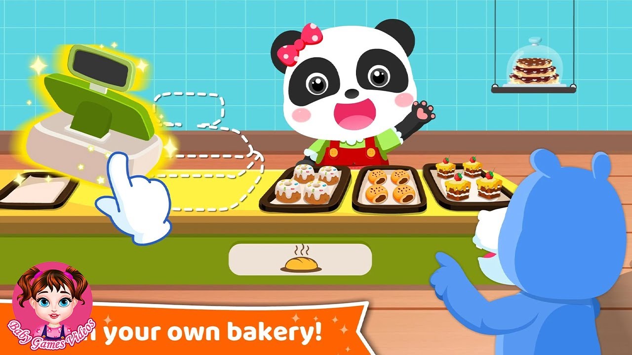 Baby Panda Dream Job - Baby Panda Games - Baby Games Video - YouTube