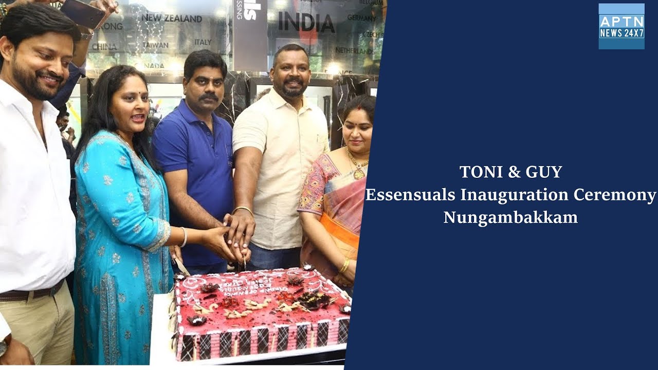 TONI & GUY Essensuals Inauguration Ceremony at Nungambakkam | Poorvika ...