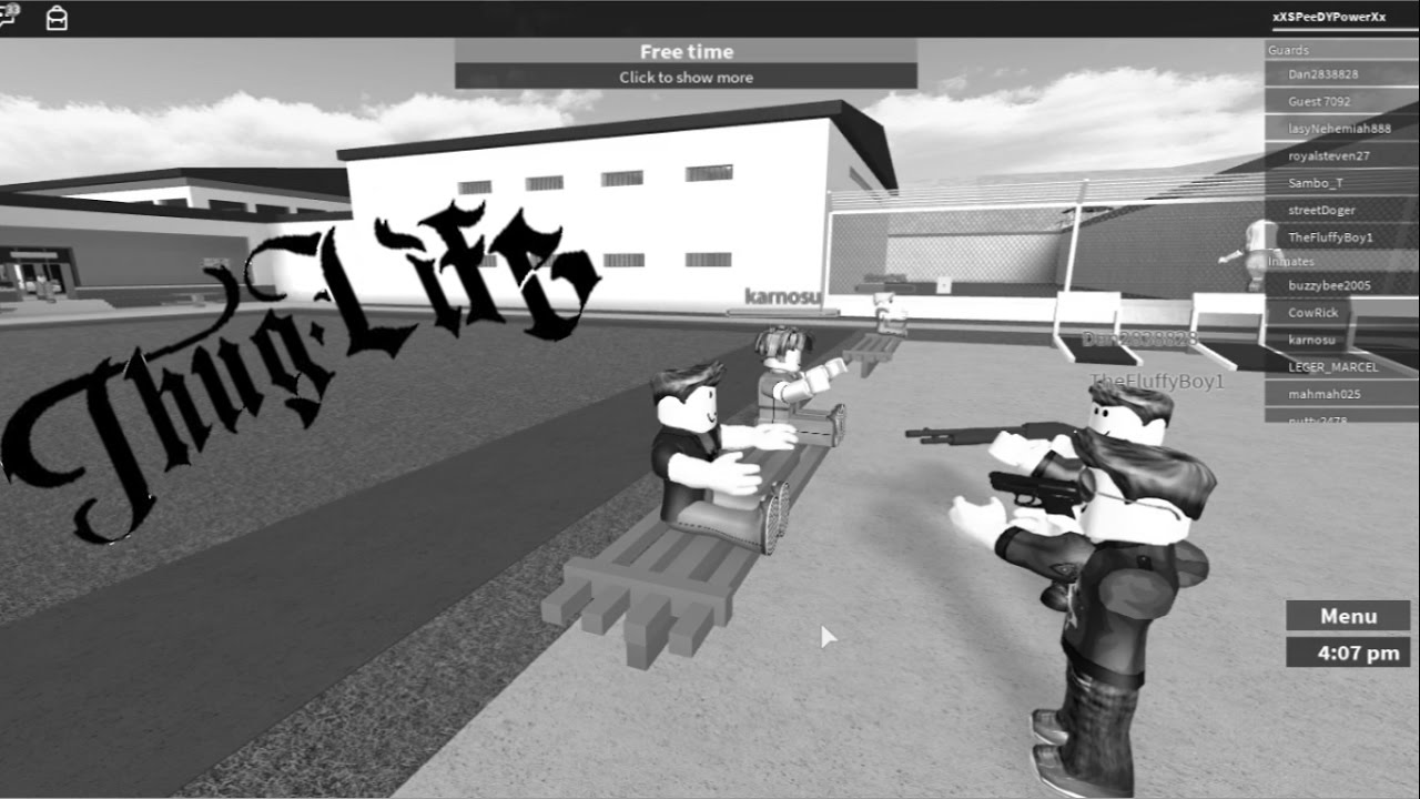 ROBLOX THE ULTIMATE THUG LIFE - YouTube