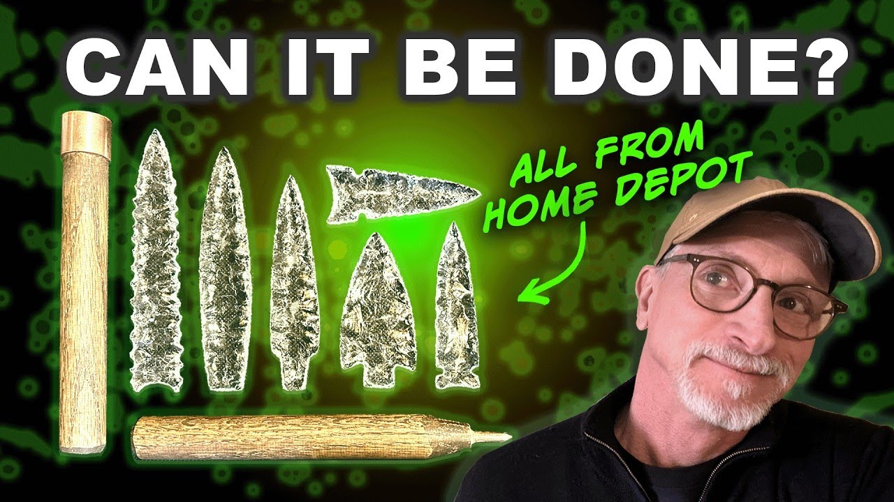 Learn to Flintknap using Hardware Store Materials | Intro to Making ...