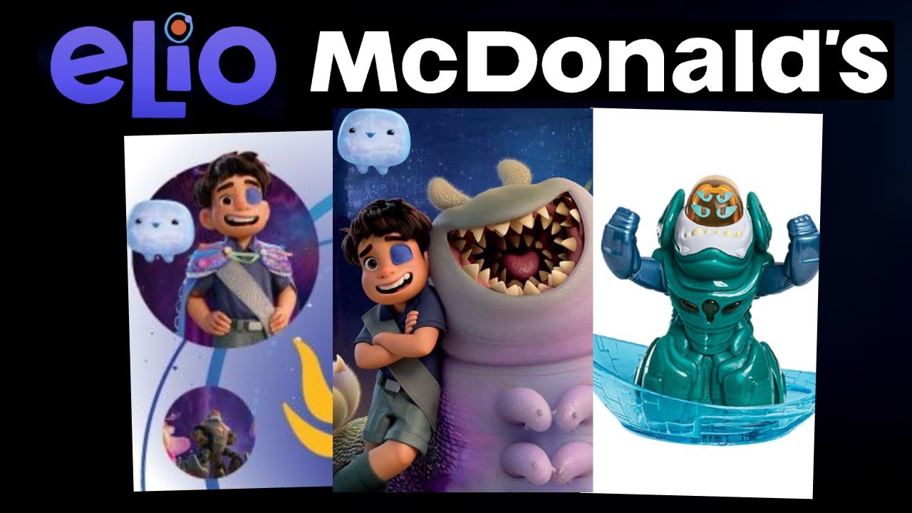 Elio Mcdonalds promo Images & Toys - YouTube