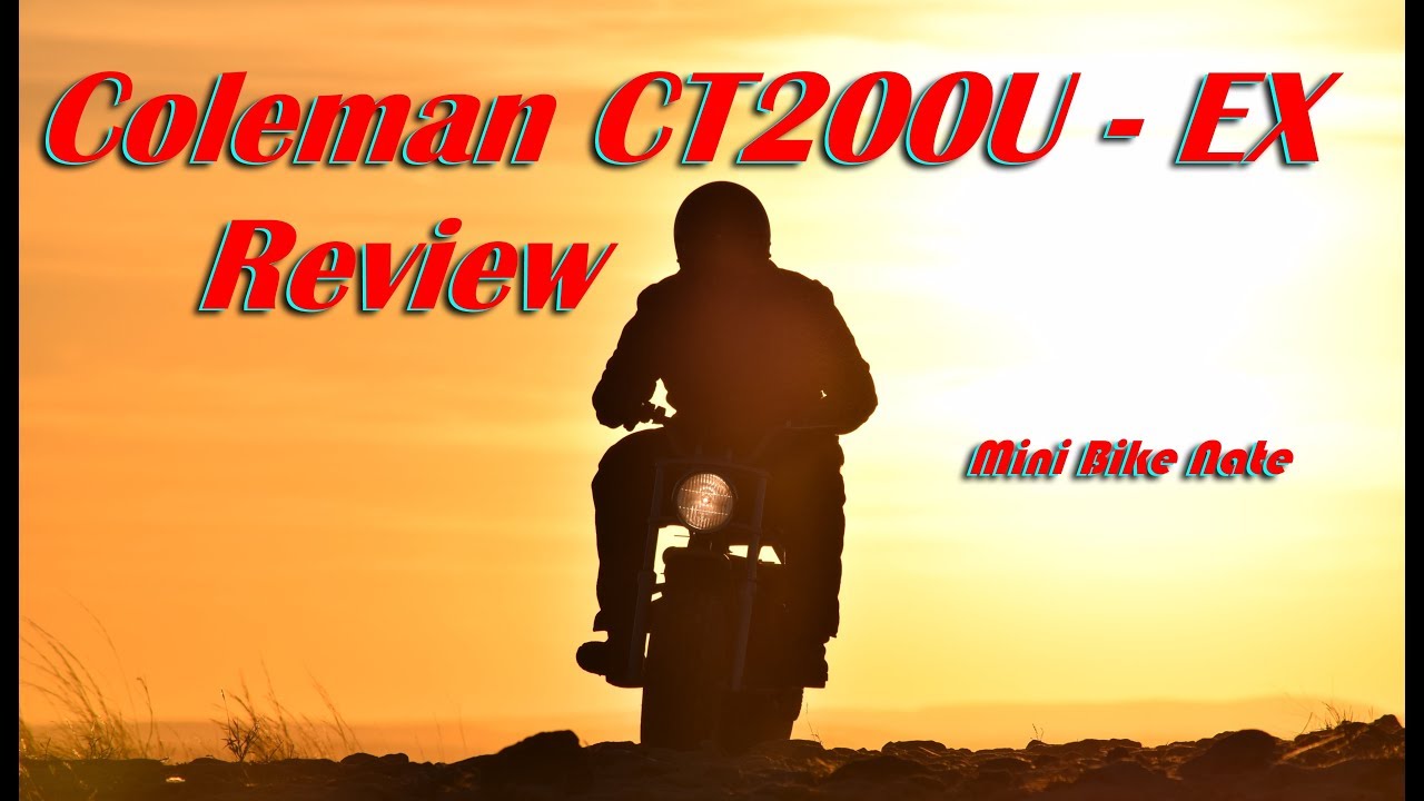 Coleman CT200U-EX Mini Bike Review - YouTube